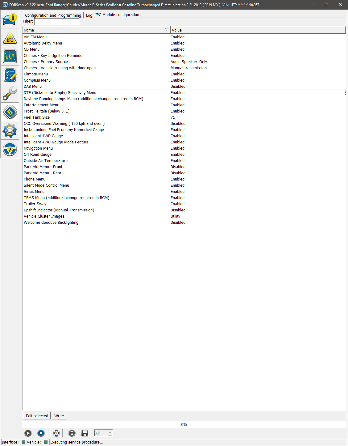 Latest (5/11) forScan has new features | 2019+ Ford Ranger and Raptor ...
