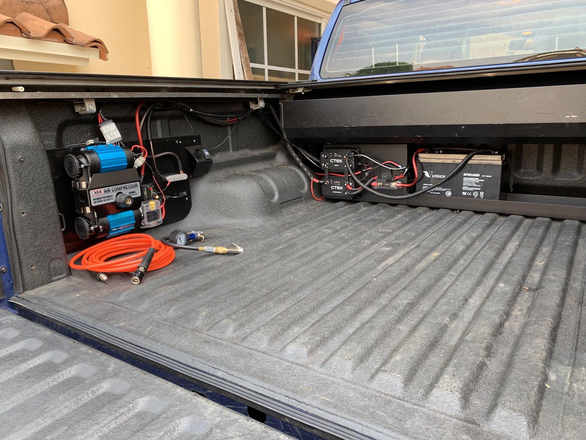 Compressor and Dual Battery Setup | 2019+ Ford Ranger and Raptor Forum ...