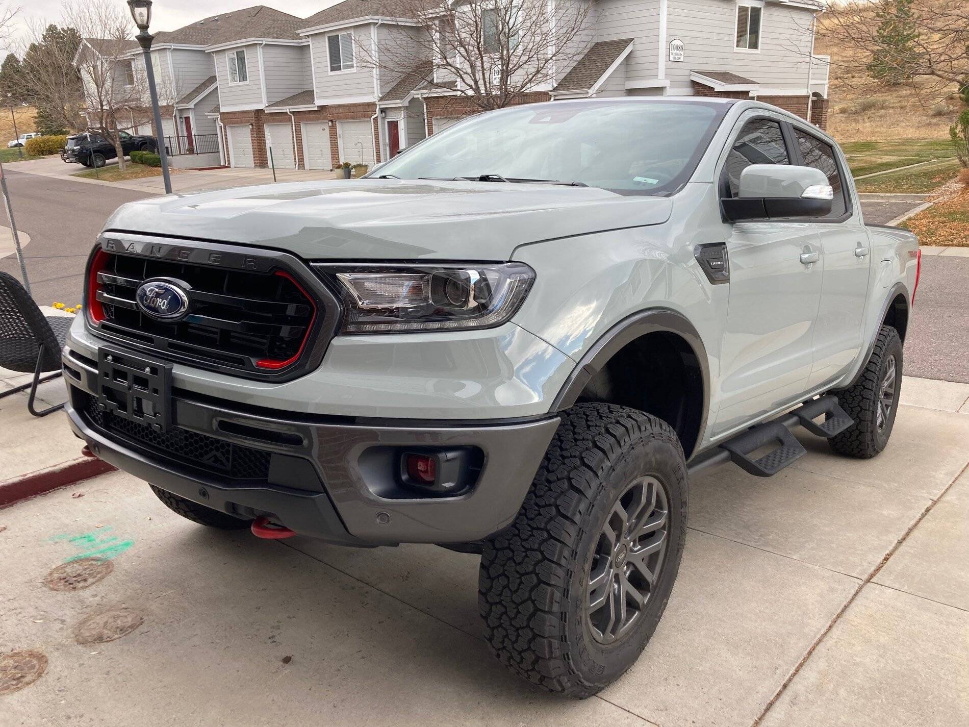1.5" Wheel Spacers and 2" Leveling Kit Installed | 2019+ Ford Ranger ...