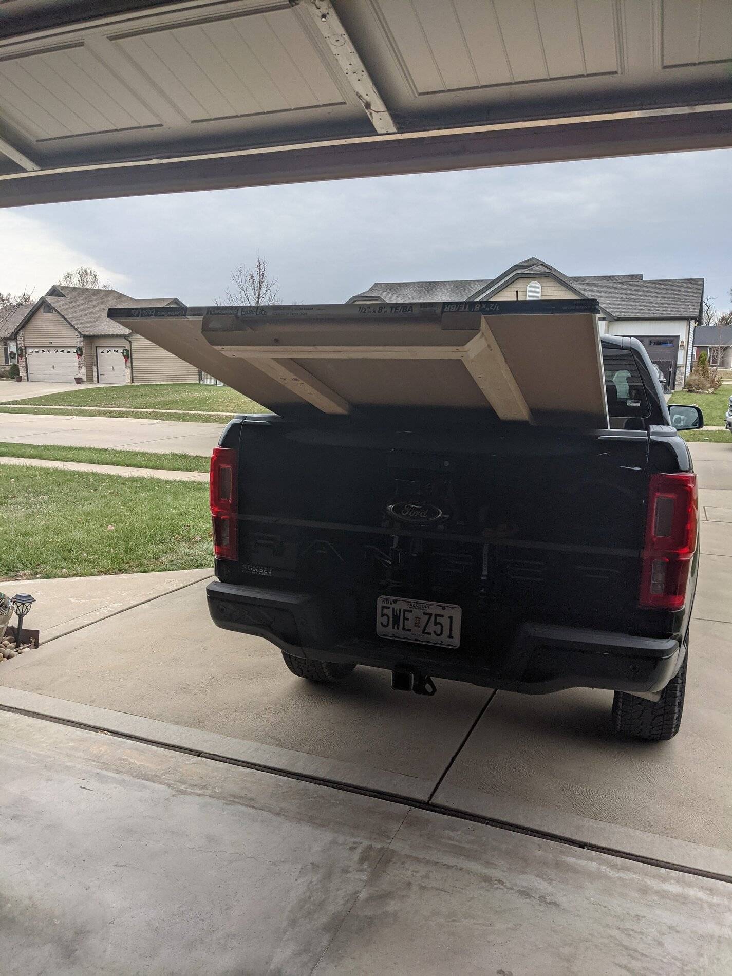 Drywall/Plywood Rack | 2019+ Ford Ranger and Raptor Forum (5th ...