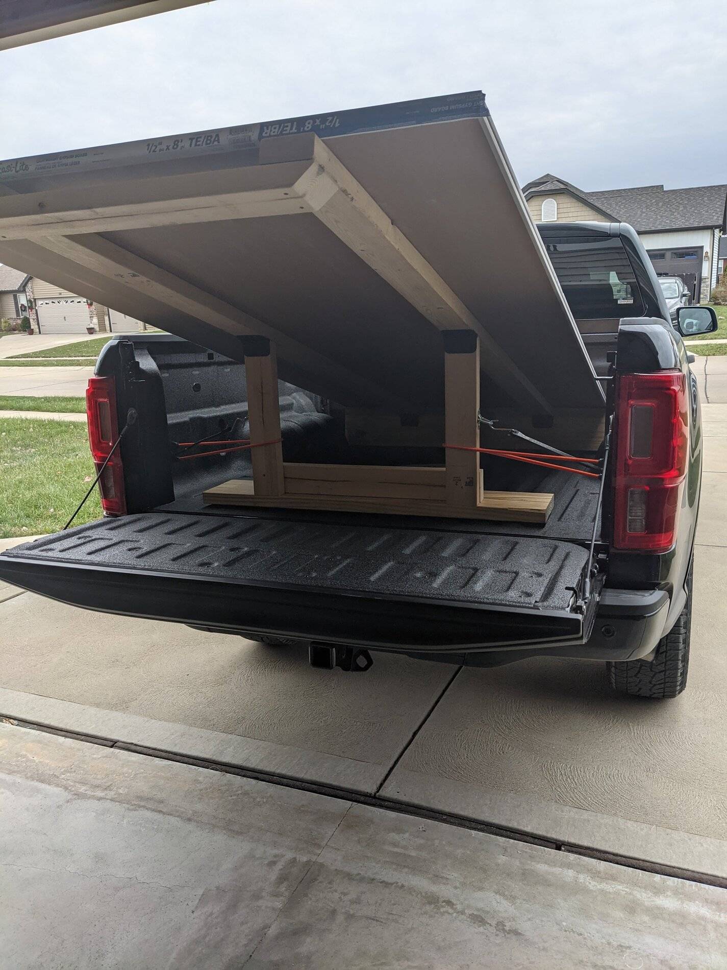 Drywall/Plywood Rack | 2019+ Ford Ranger and Raptor Forum (5th ...