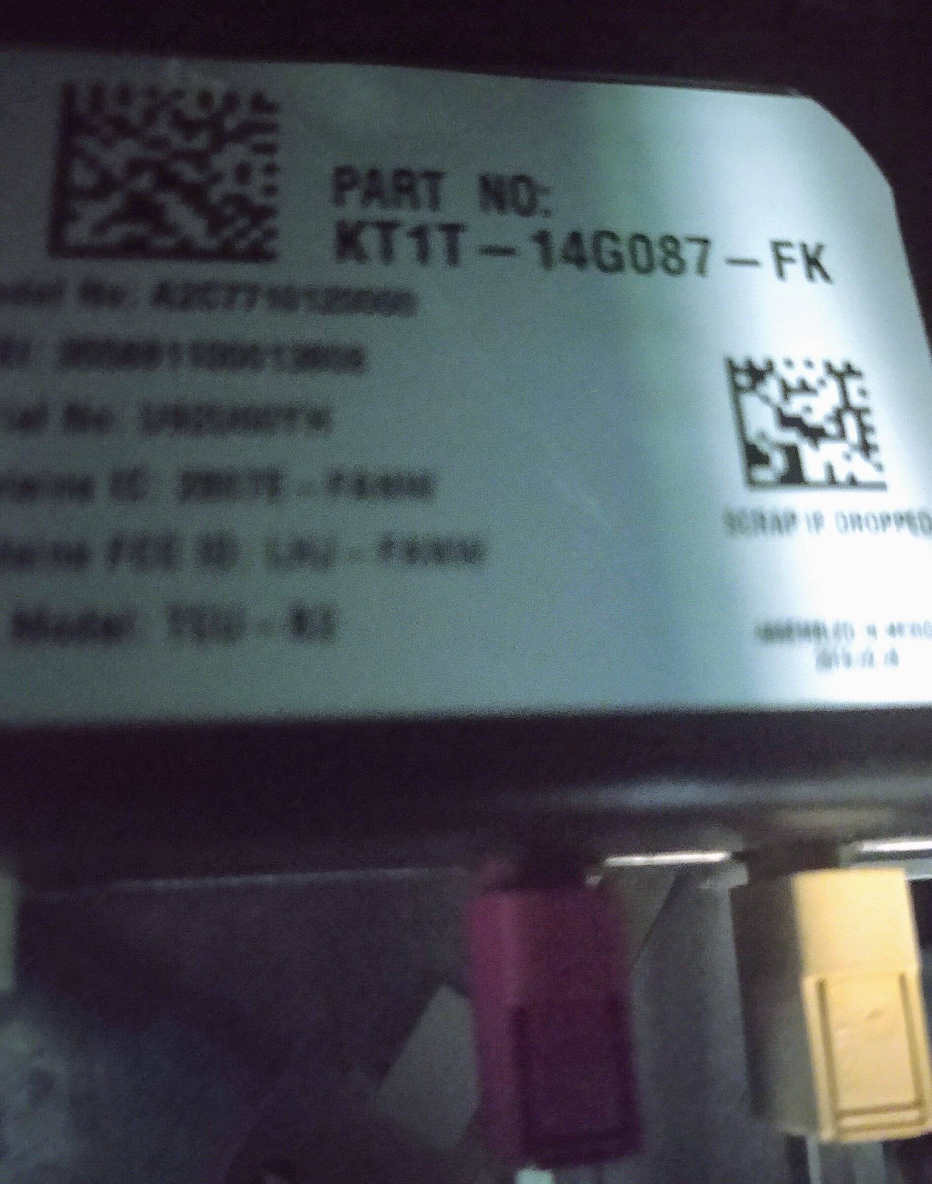 Telematics Control Unit (TCU) Location - "FordPass Connect Modem ...