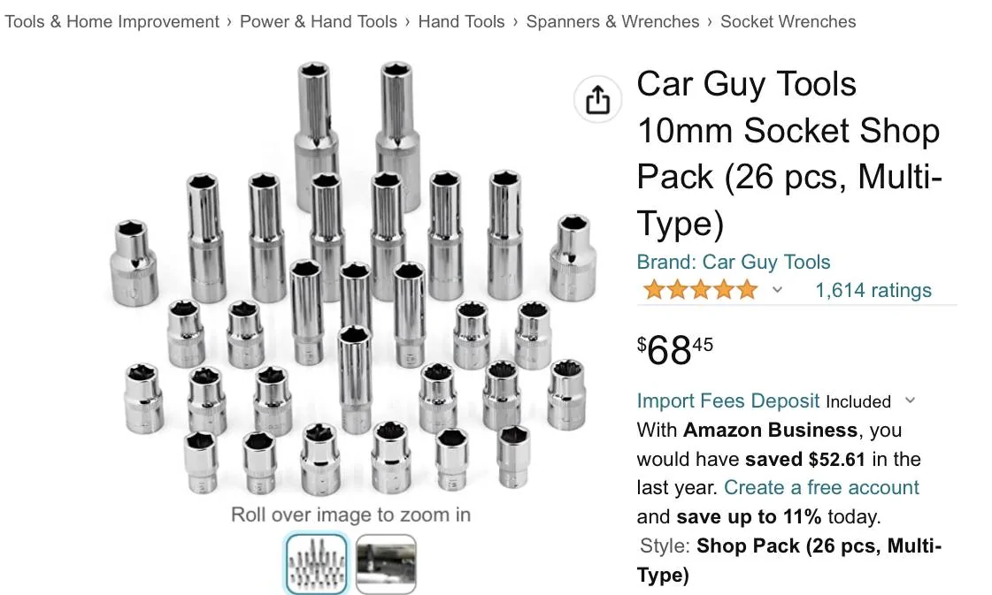 Anyone Have a Short List of Ranger-Specific Ratchet, Socket, Crescent ...