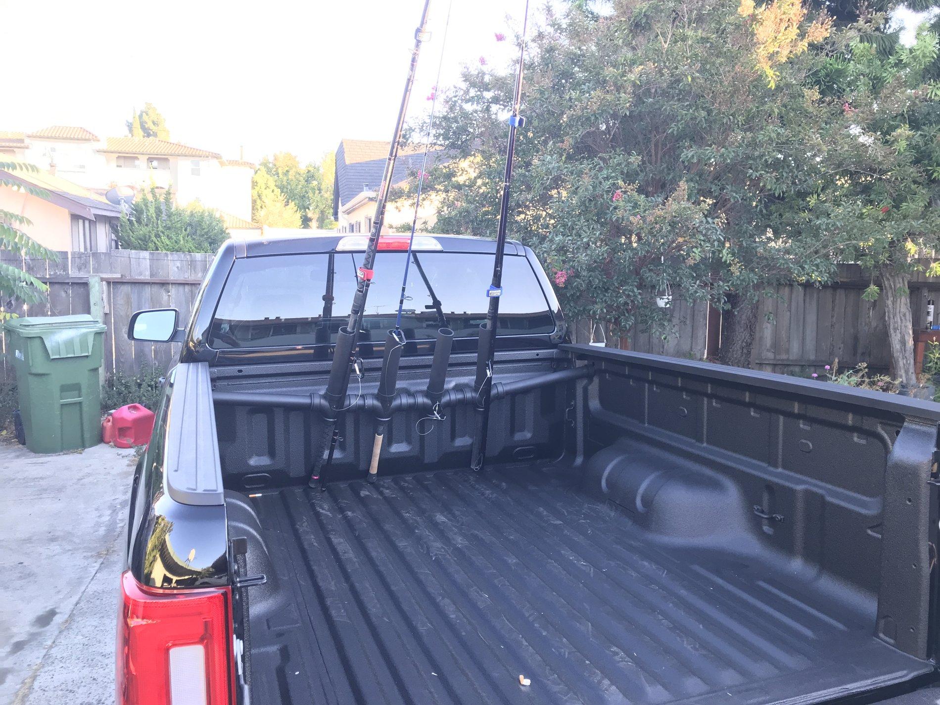 DIY Fishing Rod Rack | 2019+ Ford Ranger and Raptor Forum (5th ...