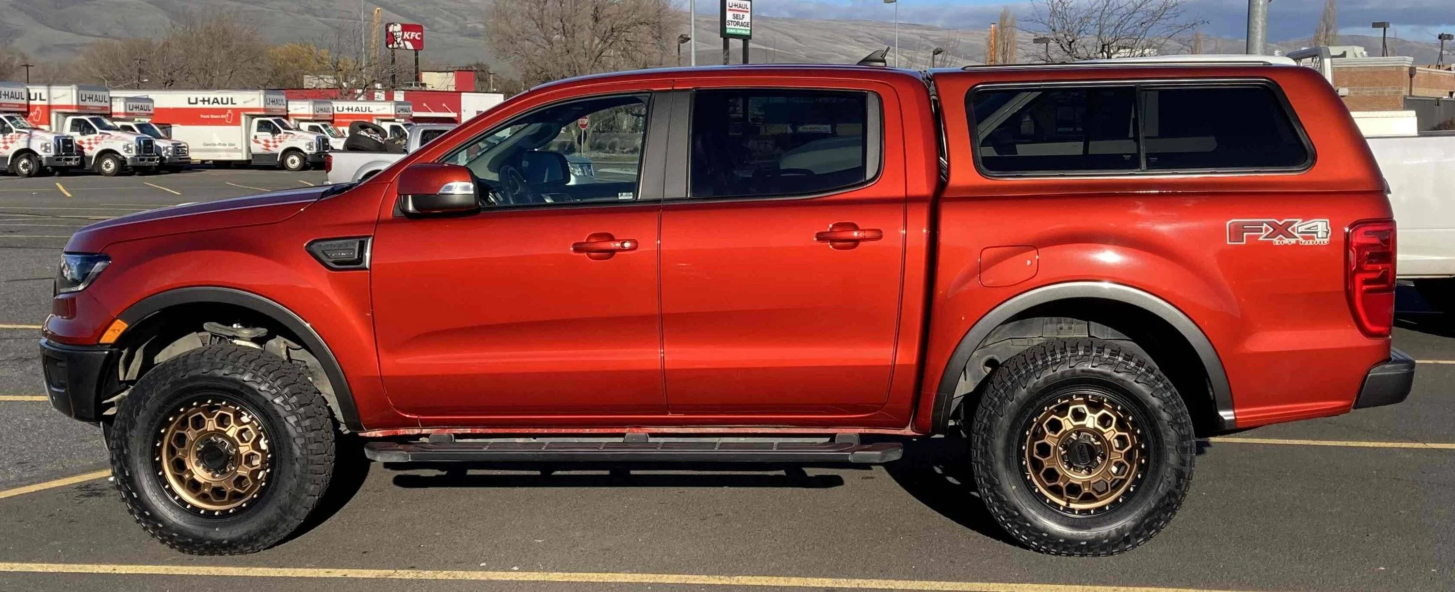 2019 Ford Ranger Lariat 4x4 Hot Pepper Red Mods | 2019+ Ford Ranger and ...