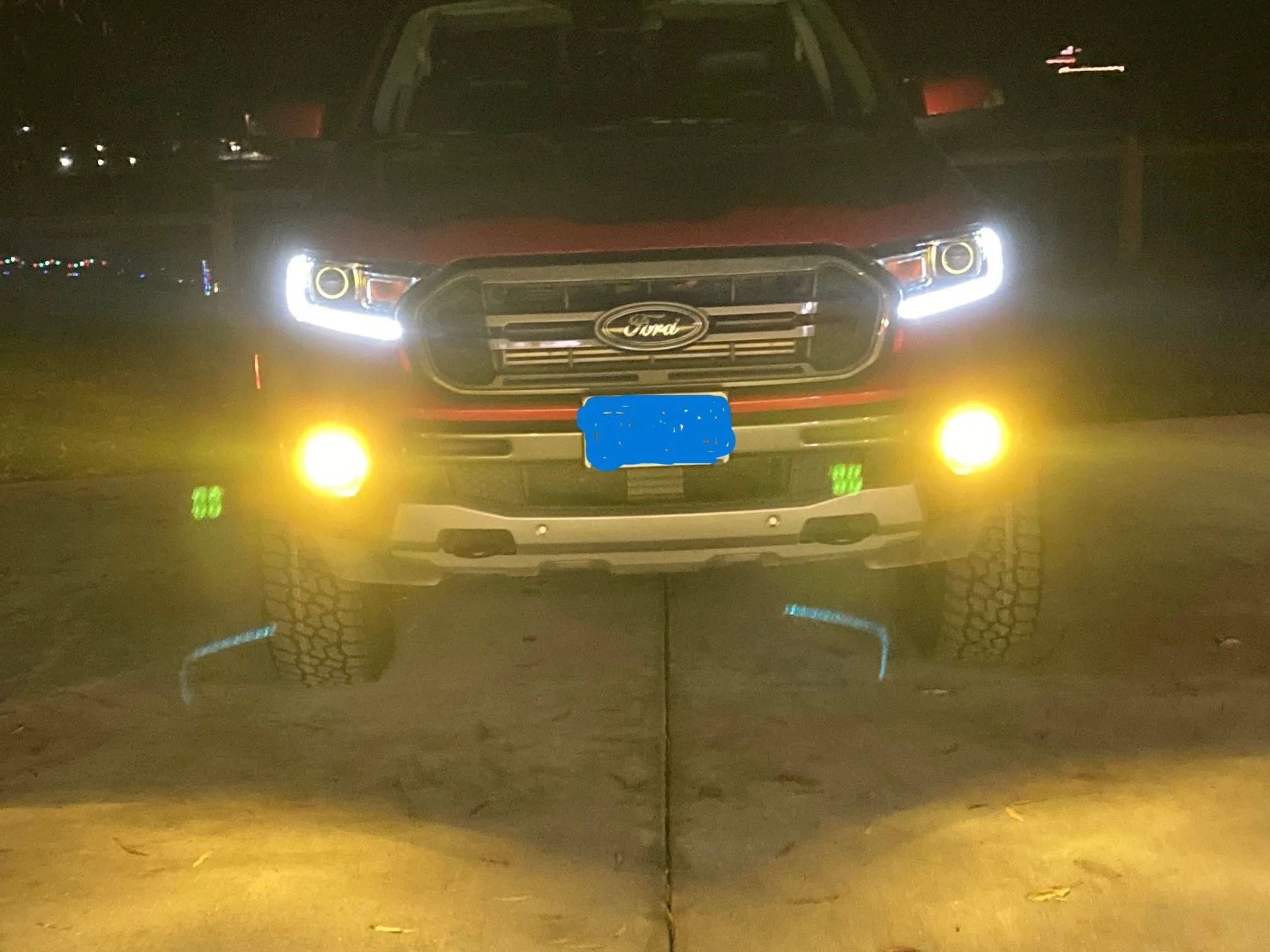 2019 Ford Ranger Lariat 4x4 Hot Pepper Red Mods | 2019+ Ford Ranger and ...