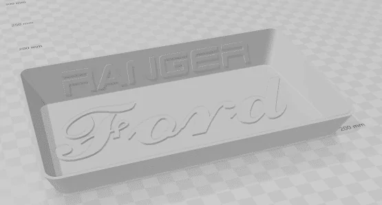 Removable Dash Tray (3d print) | 2019+ Ford Ranger and Raptor Forum ...