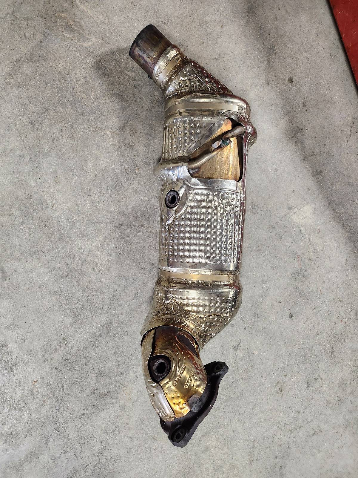 Down pipe installation | 2019+ Ford Ranger and Raptor Forum (5th ...