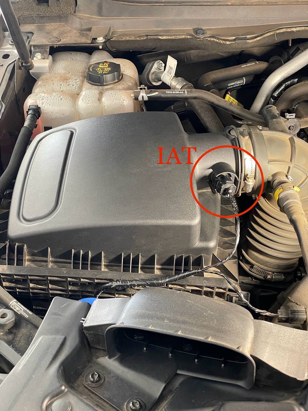 Intake Air Temperature (IAT) Sensor Replacement Write-Up (DS7Z-12A697-A) | 2019+ Ford Ranger and ...