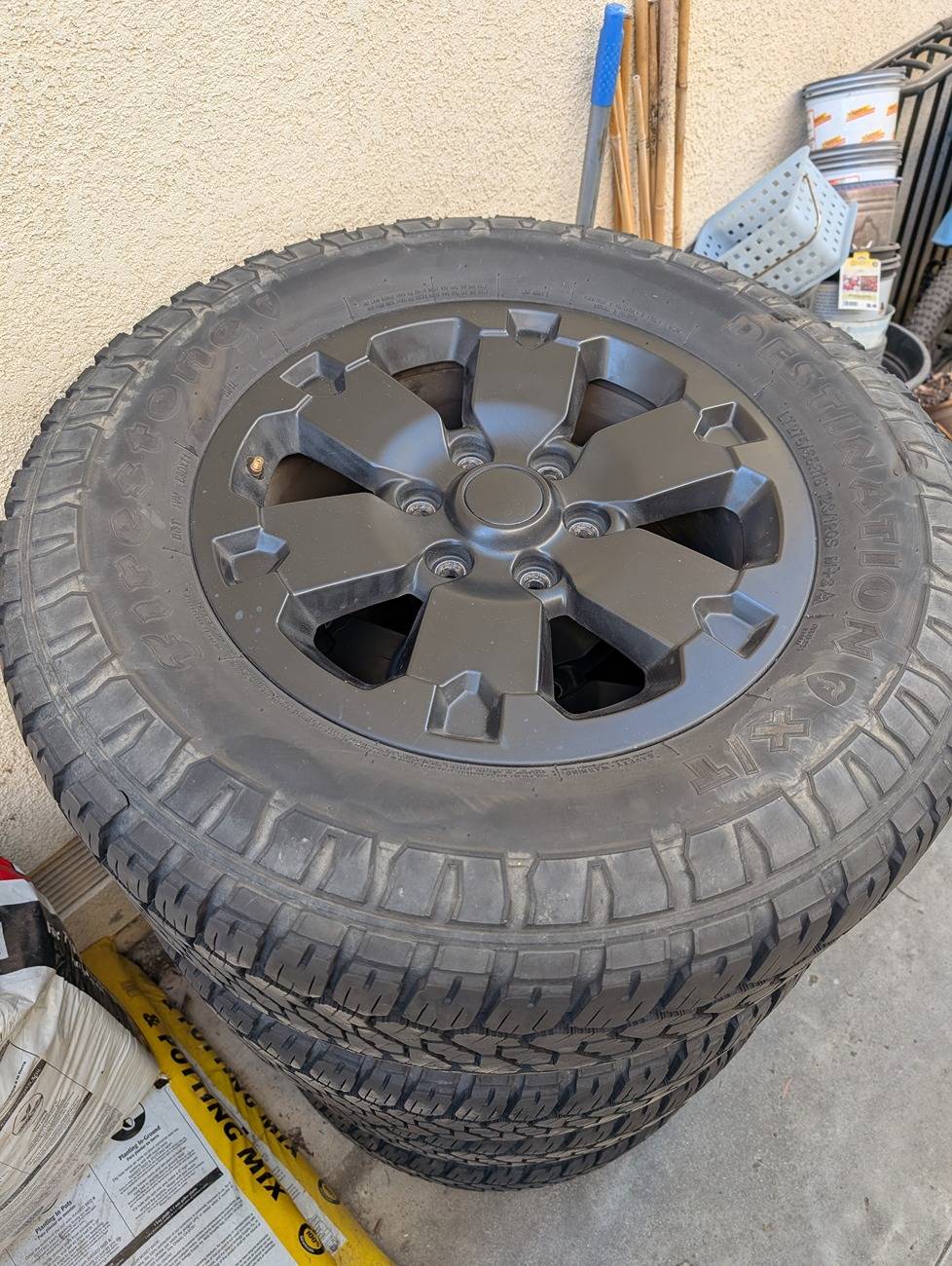 California - Free - OEM Black Appearance Package 18" wheels and 275 ...