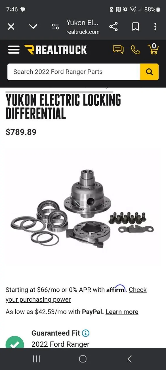 Rear differential | 2019+ Ford Ranger and Raptor Forum (5th Generation ...