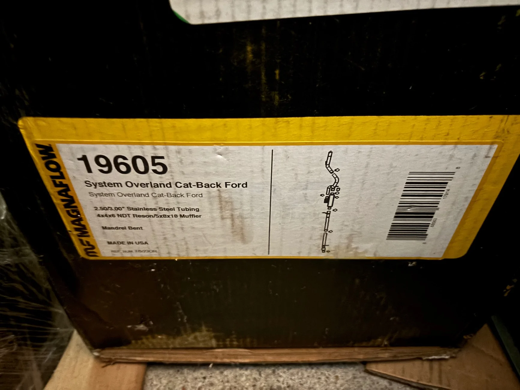 New York - BNIB - MAGNAFLOW 2019-2023 FORD RANGER OVERLAND SERIES CAT ...