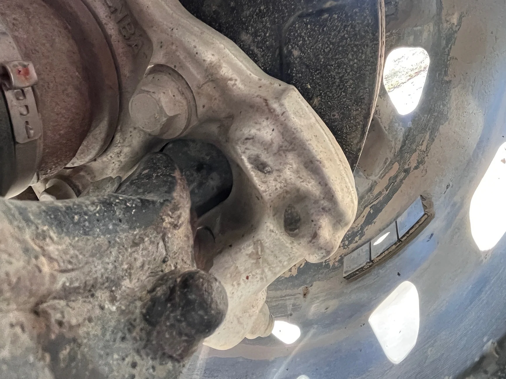 Wheel Hub contact wear Ball joint/ Alignment? | 2019+ Ford Ranger and ...