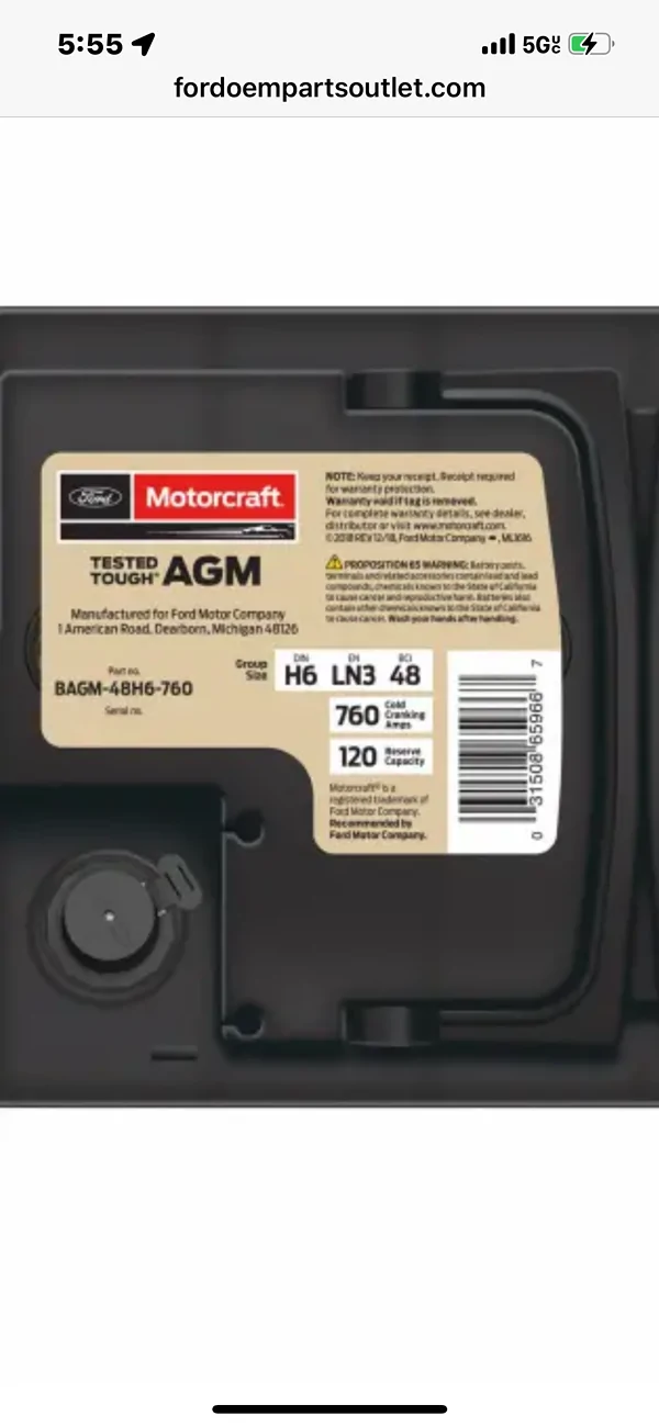Battery saver 2nd battery | 2019+ Ford Ranger and Raptor Forum (5th ...