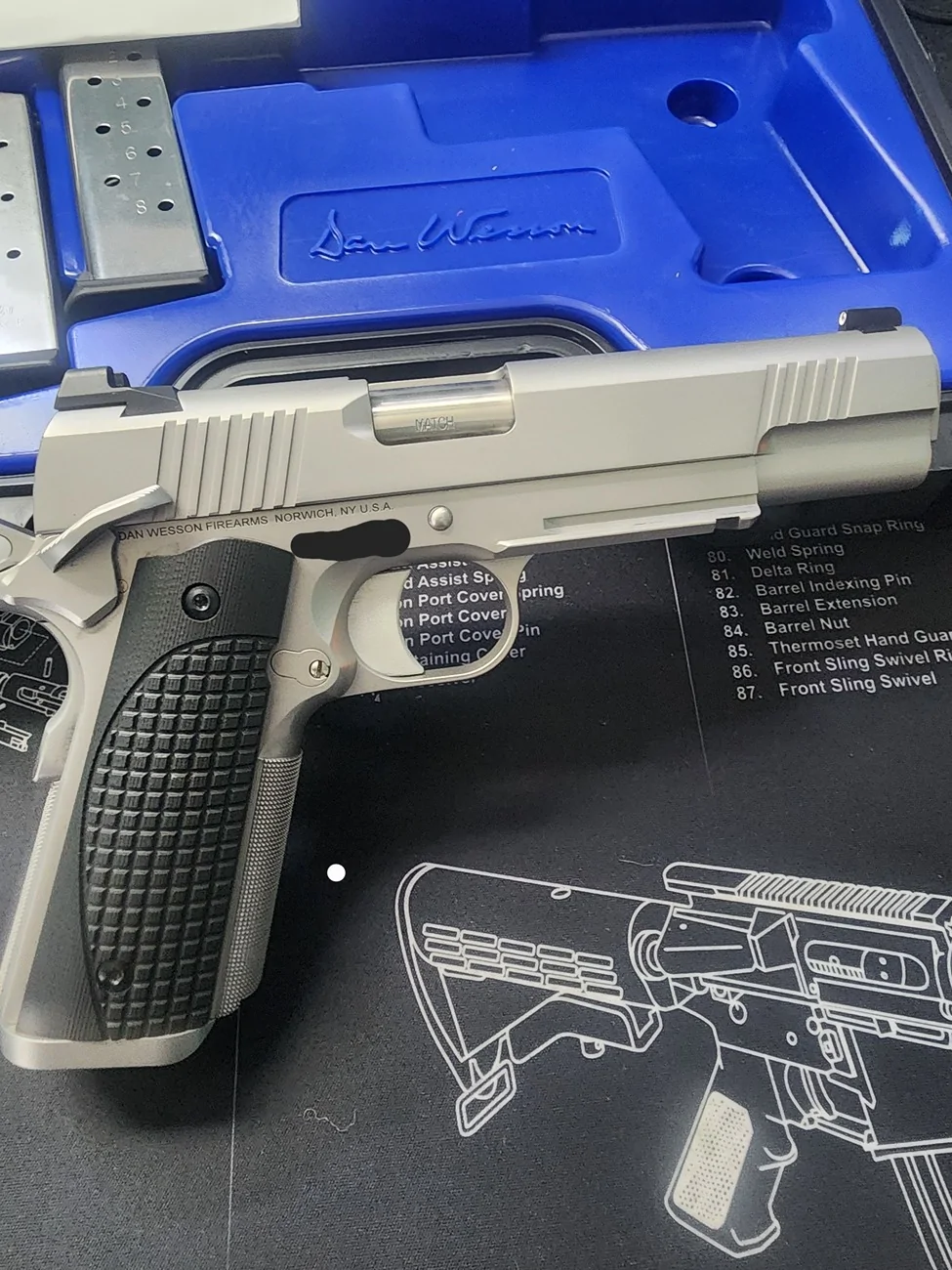 Louisiana - Dan Wesson Specialist stainless steel 45acp | 2019+ Ford ...