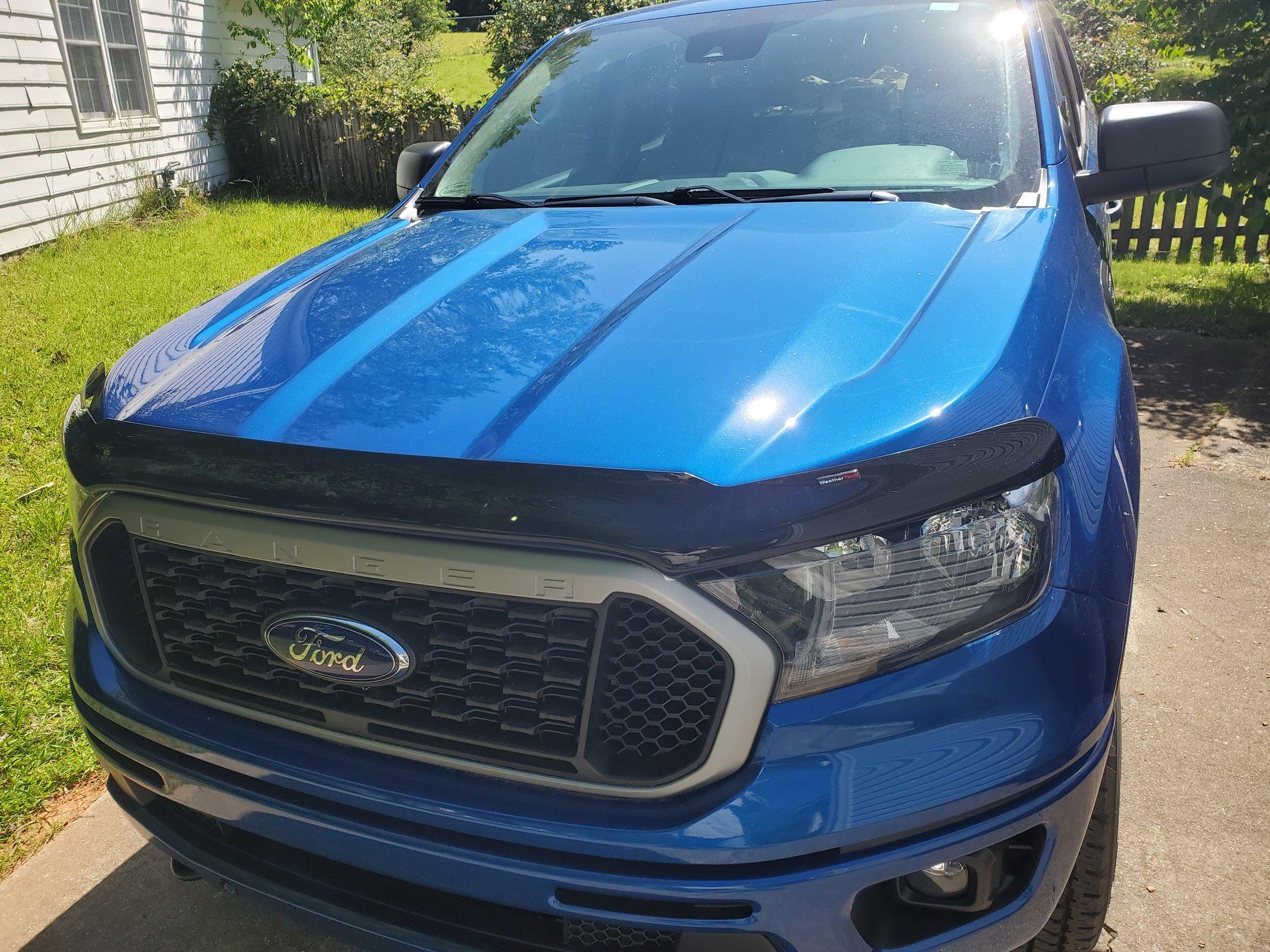 Ford bug deflector -- Big disappointment!! | 2019+ Ford Ranger and ...