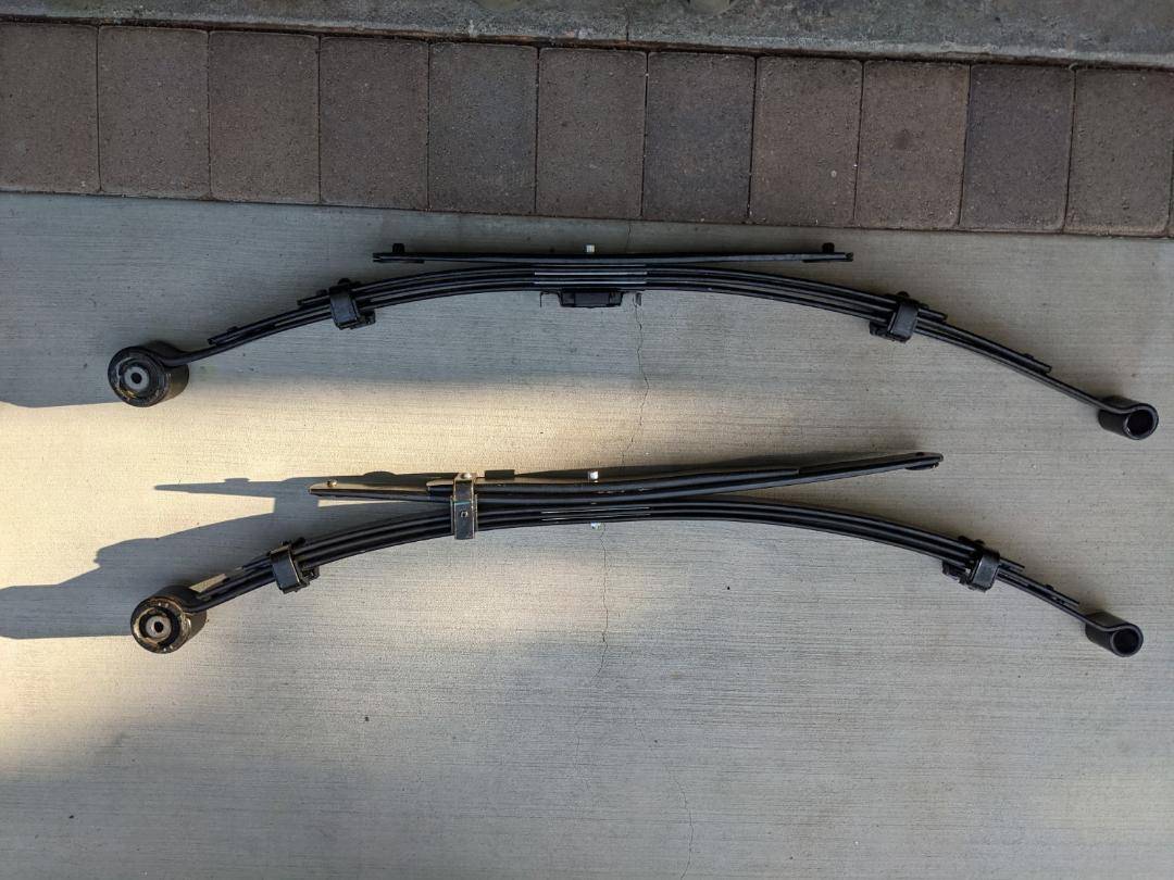 Global multi leaf rear spring, anybody know spring design? | 2019+ Ford ...